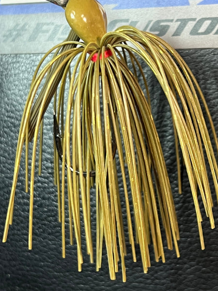 Round Rubber Jig - GP2 – 911CustomLures.com