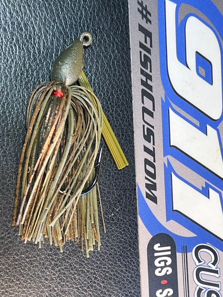 Bullet Jig - GP/Orange – 911CustomLures.com